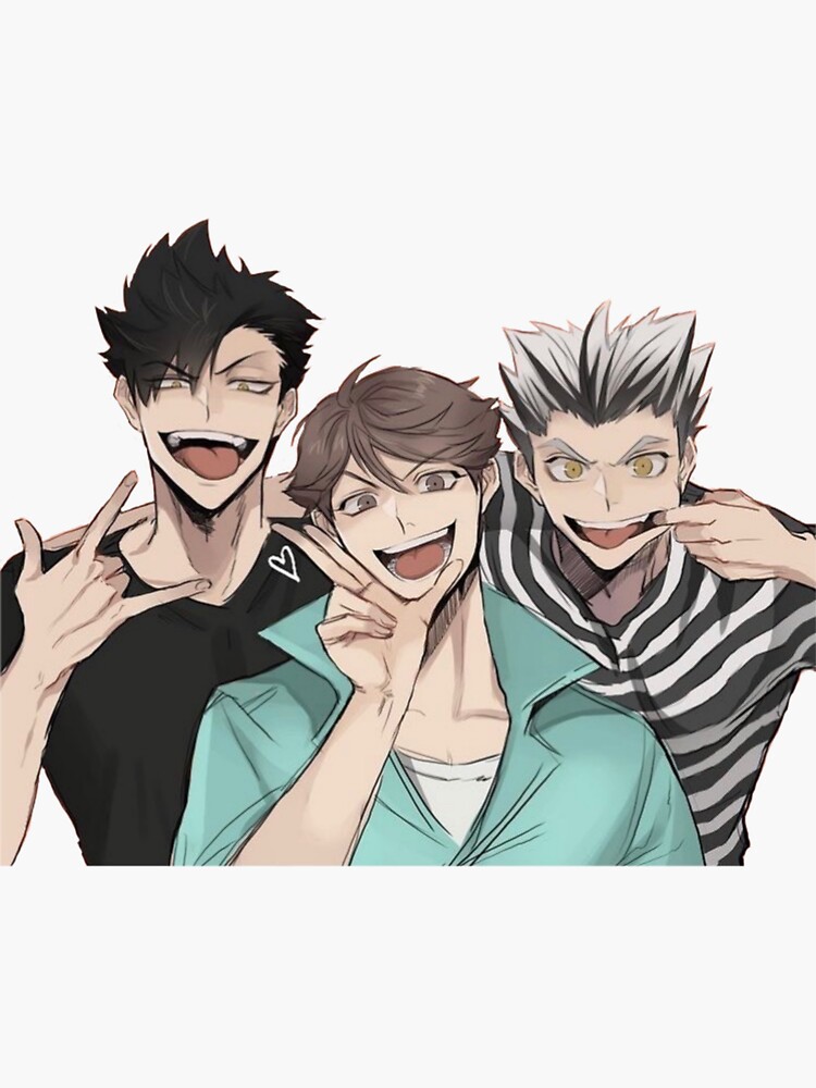 "Haikyuu oikawa" Sticker for Sale by DojoRex | Redbubble
