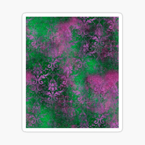 "MULTICOLORED PATINA BRONZE 9" Sticker by AYANADA | Redbubble