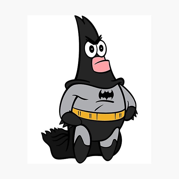 Impression photo « Patrick Bob l'éponge », par OWaiWalsh | Redbubble