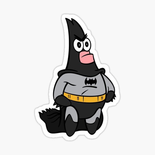 "Spongebob Patrick " Sticker by OWaiWalsh | Redbubble