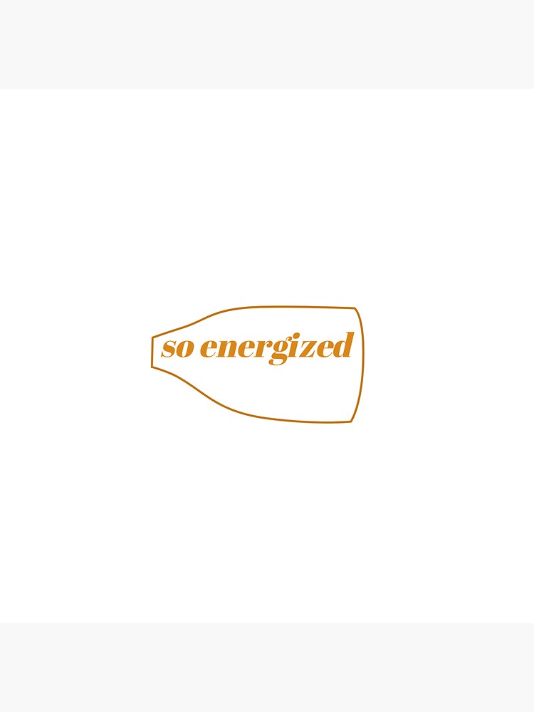 "So energized-Full of energy" Sticker by MOWshop | Redbubble