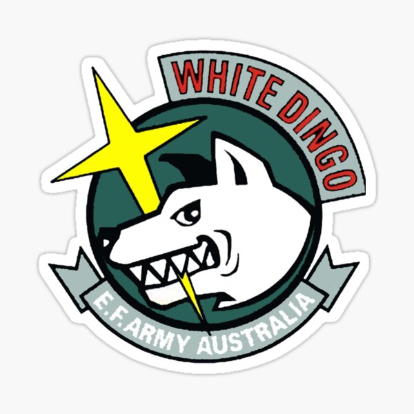 "Gundam White Dingo Team Classic T-Shirt" Sticker for Sale by ...