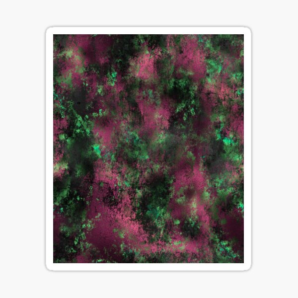 "MULTICOLORED PATINA BRONZE 24" Sticker by AYANADA | Redbubble