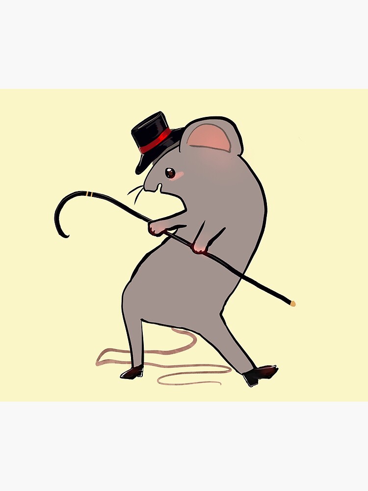 "Tap dancing rat" Poster for Sale by Zellafield | Redbubble