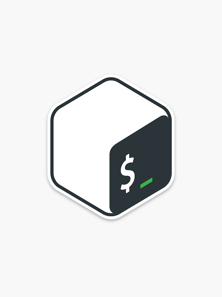  Bash Terminal Sticker For Sale By Kiknag Redbubble