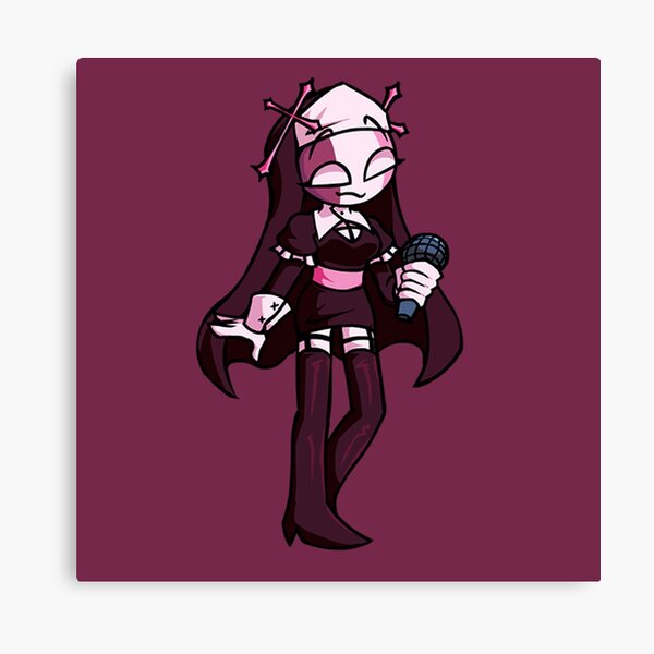 "Sarvente Remastered FNF Idle Pose" Canvas Print for Sale by RocketG ...