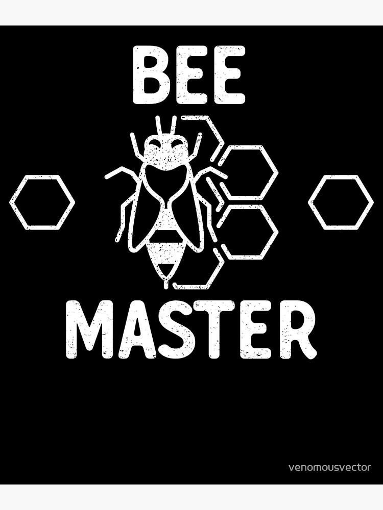 Póster «Bee Master - para apicultores o apicultores y amantes de la ...