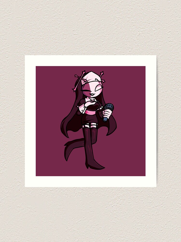 "Sarvente Remastered FNF Wink Pose" Art Print for Sale by RocketG ...