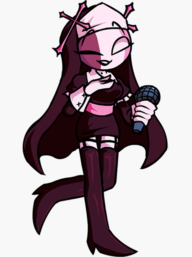 "Sarvente Remastered FNF Wink Pose" Sticker von RocketG | Redbubble