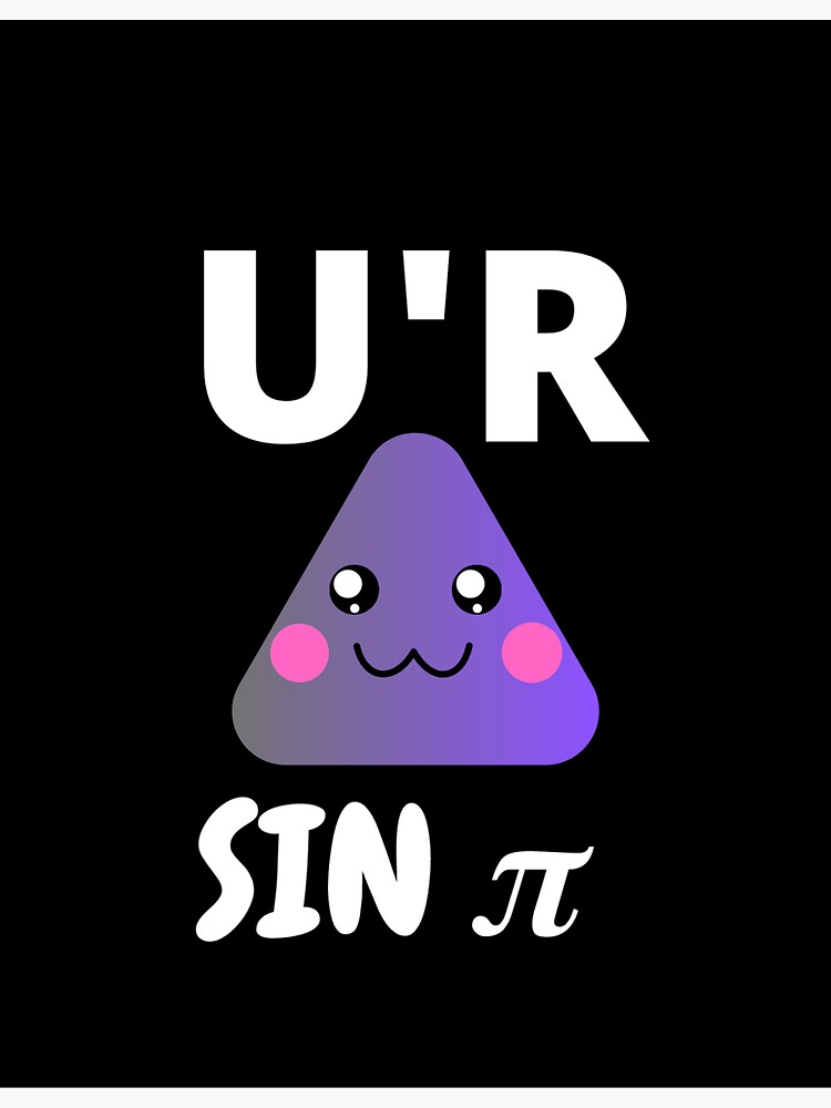 "you are cute senpai (U'R CUTE SIN π ) T-shirt anime cute funny ...