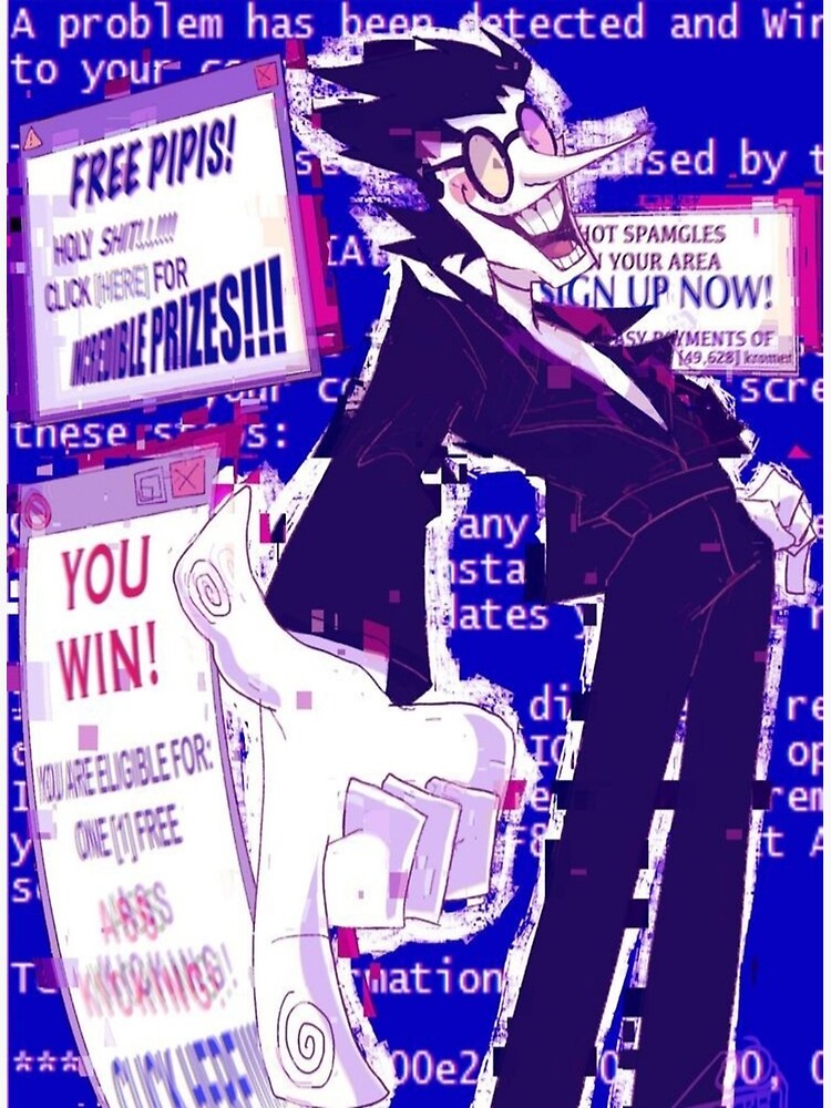 "Spamton " Poster for Sale by funnstores009 | Redbubble