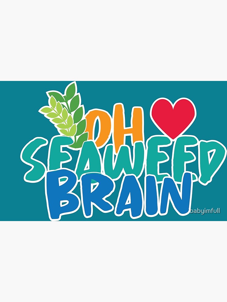 "Percy Jackson - Oh, Seaweed Brain..." Poster for Sale by babyimfull | Redbubble