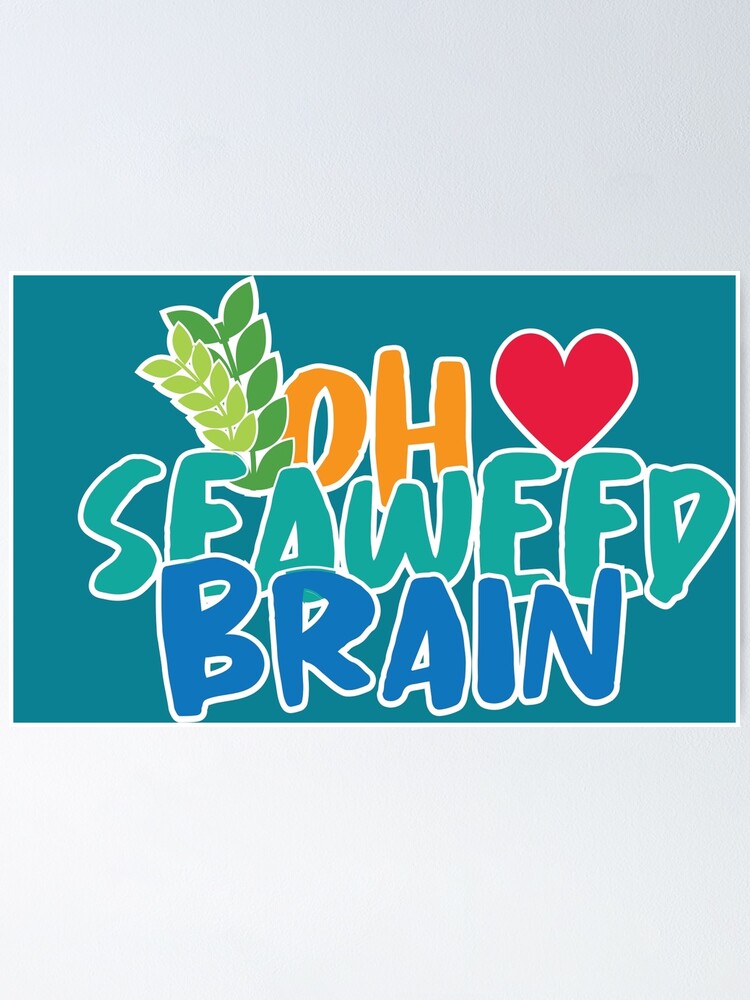 "Percy Jackson - Oh, Seaweed Brain..." Poster for Sale by babyimfull ...