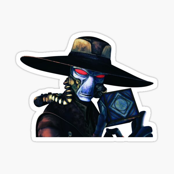 "Cad bane Holocron character" Sticker by ZAKARIASAB | Redbubble