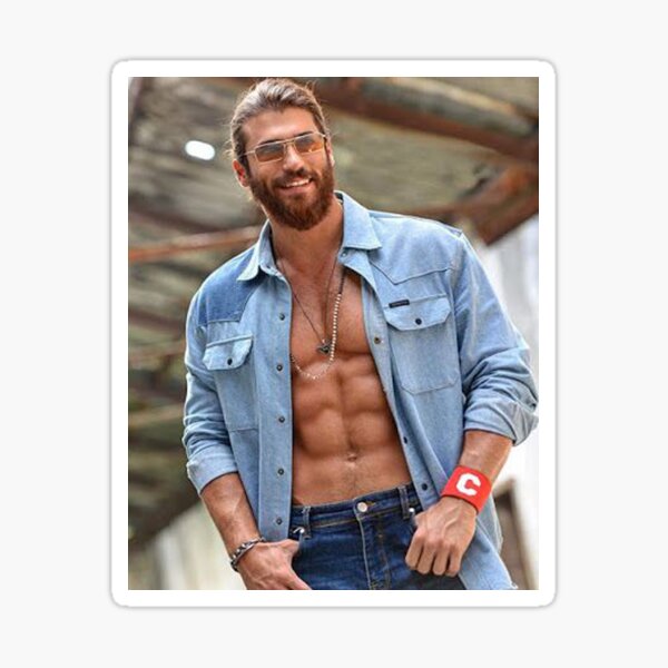 "Can Yaman For Fans,Gifts" Sticker by omaimaLand | Redbubble