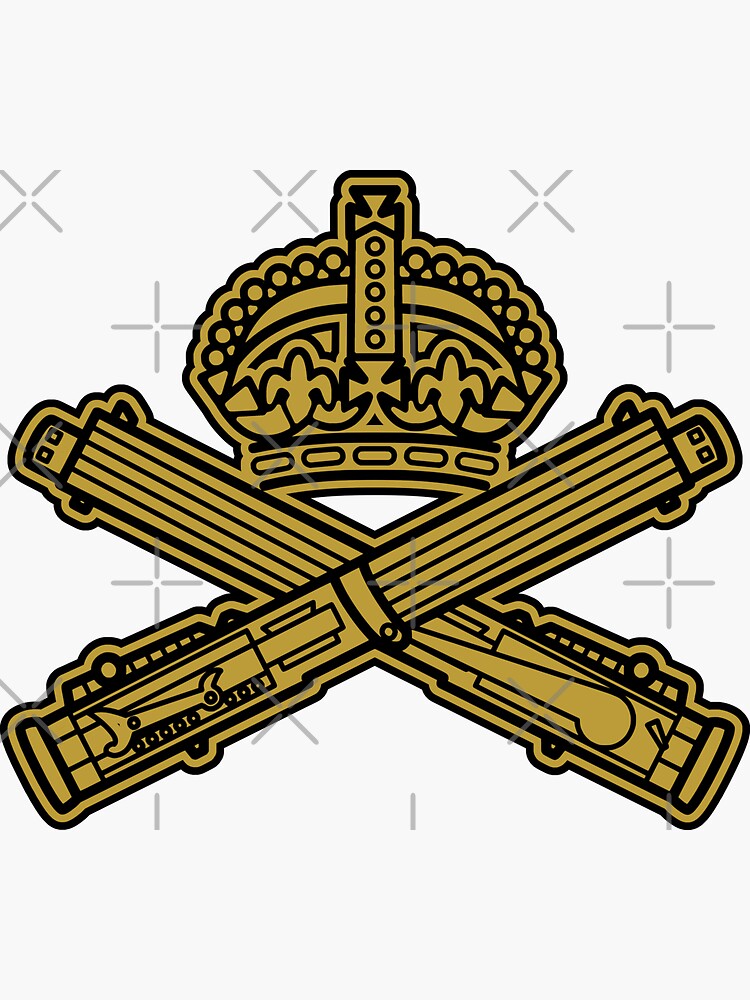 "Machine Gun Corps Cap Badge" Sticker by sirglennbo | Redbubble