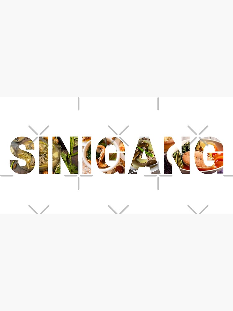 "Filipino Food "Sinigang"" Poster by pinoyhustle | Redbubble