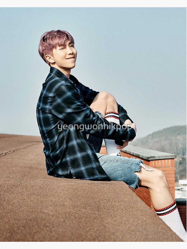 "BTS YNWA RapMon" Poster for Sale by yeongwonhikpop | Redbubble