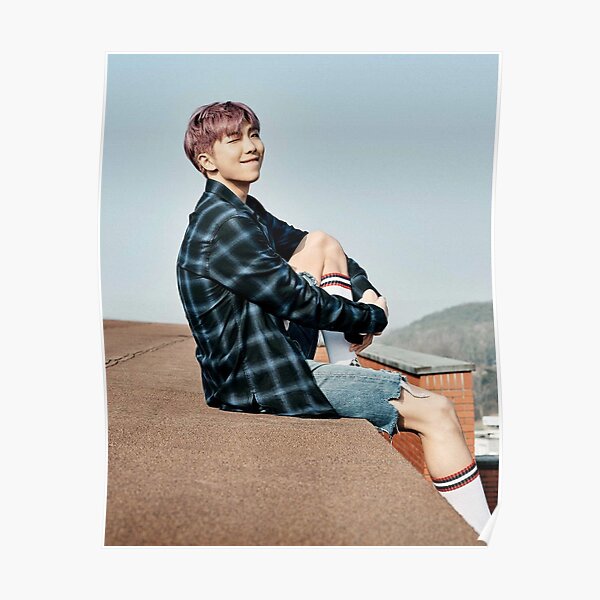 "BTS YNWA RapMon" Poster for Sale by yeongwonhikpop | Redbubble