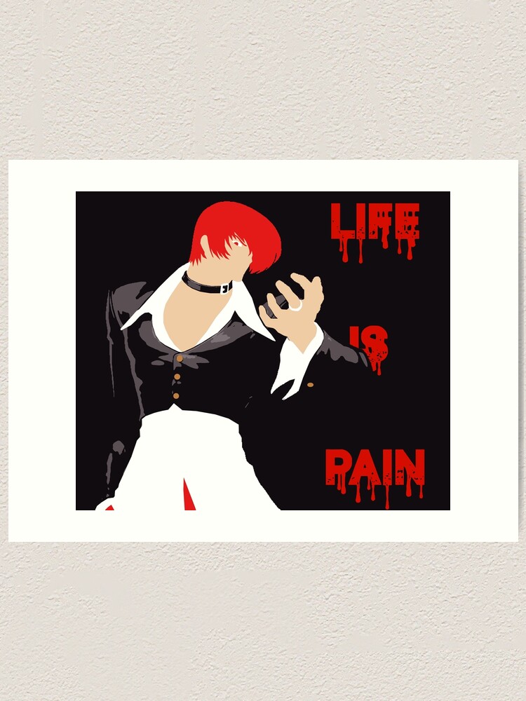"Iori Yagami - KOF - Life Is Pain 1" Art Print for Sale by KOF-Guy ...