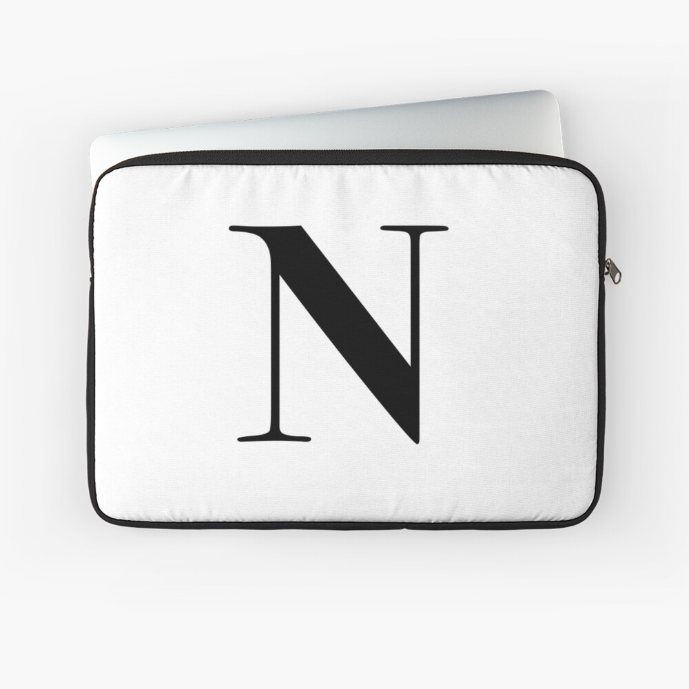 "Letter N- monogram initial" Sticker for Sale by kryder15 | Redbubble