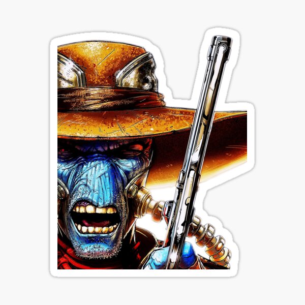 "Cad bane character" Sticker by ZAKARIASAB | Redbubble