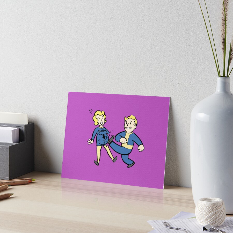 ""Child Killer" Cut Reputation/Perk Art - Fallout" Art Board Print by ...