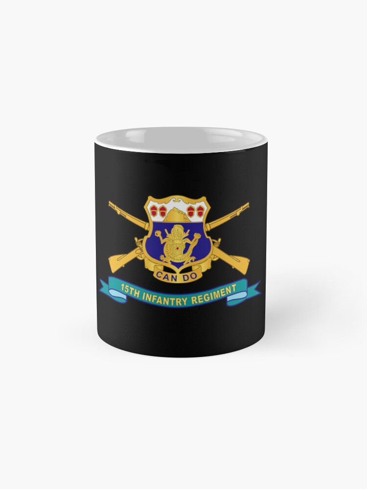 "Army - 15th Infantry Regiment - DUI w Br - Ribbon X 300" Coffee Mug ...