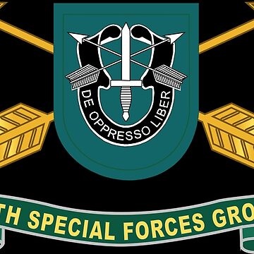 "Army - 19th Special Forces Group - Flash w Br - Ribbon X 300" Poster ...