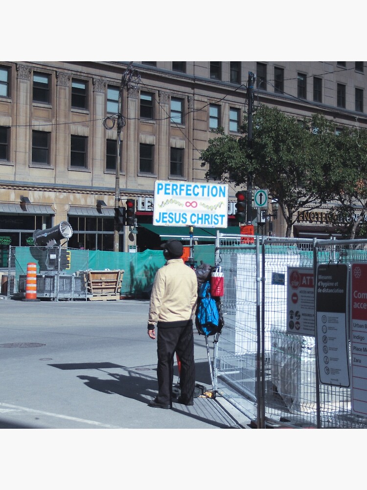 "Jesus Christ is Perfection - Montreal - 35 mm Film" Poster for Sale by ...