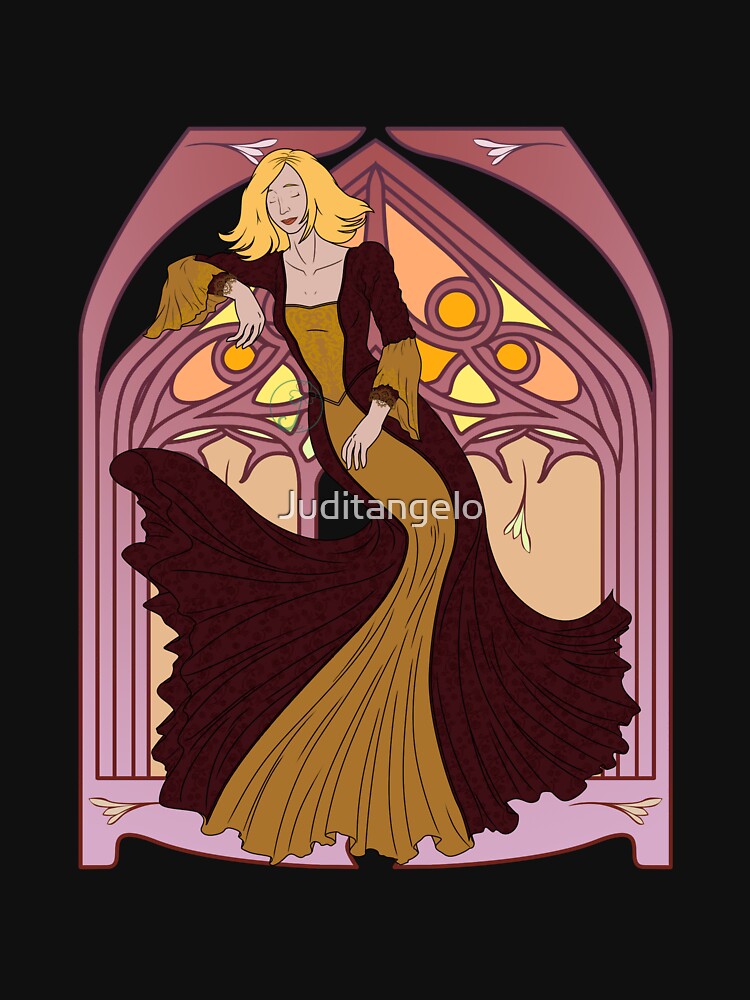 "Bloodborne art nouveau - Arianna" T-shirt for Sale by Juditangelo ...