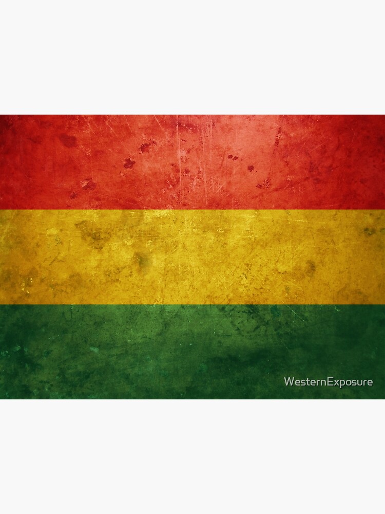 "Distressed Rasta Flag" Poster for Sale by WesternExposure | Redbubble