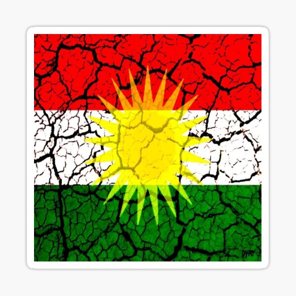 "KURDISTAN Flag " Sticker for Sale by KurdishShops | Redbubble