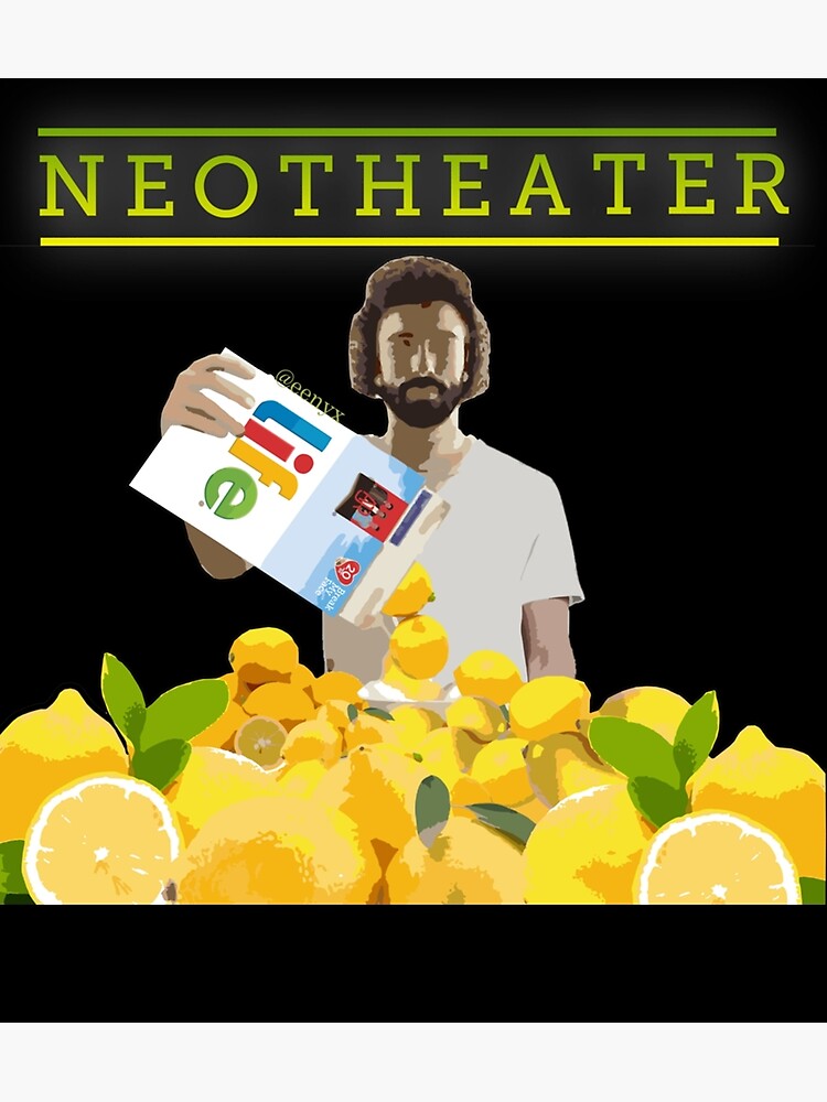 Simplistic Neotheater Ajr Life Gives You Lemons Sticker Poster By Lolasalina Redbubble