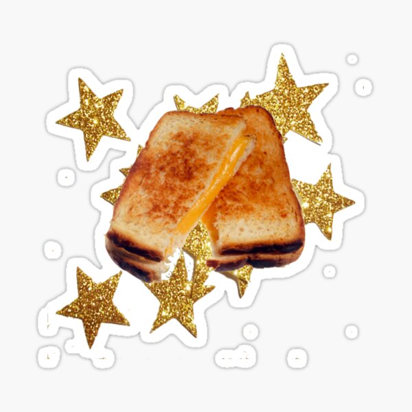 Grilled Cheese Stickers | Redbubble
