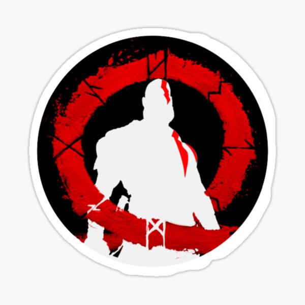 "Kratos" Sticker by Soulbot01 | Redbubble