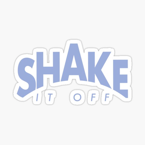 "Shake It Off" Sticker by taylorstycoon | Redbubble