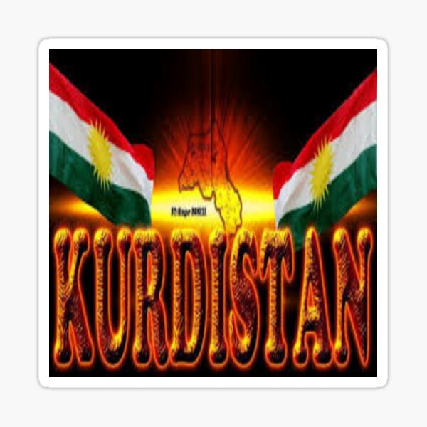 "KURDISTAN Flag" Sticker for Sale by KurdishShops | Redbubble