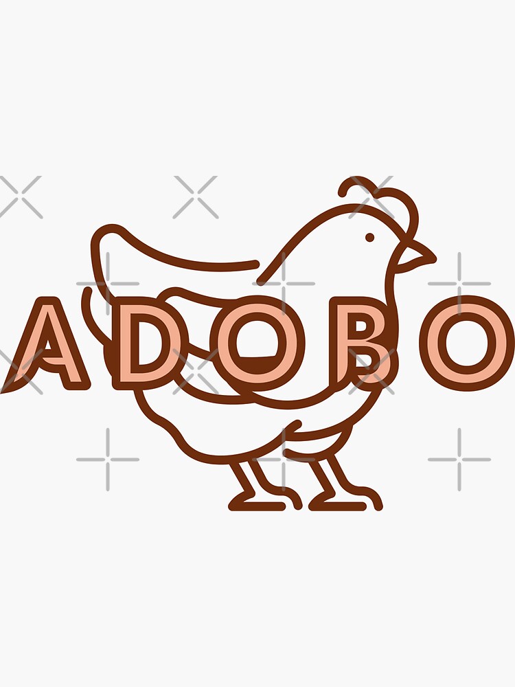 "Chicken Adobo - A Filipino Classic!" Sticker for Sale by DastardLee ...