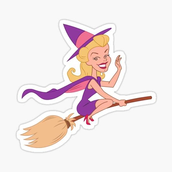 "Samantha bewitched" Sticker by mixtape80 | Redbubble