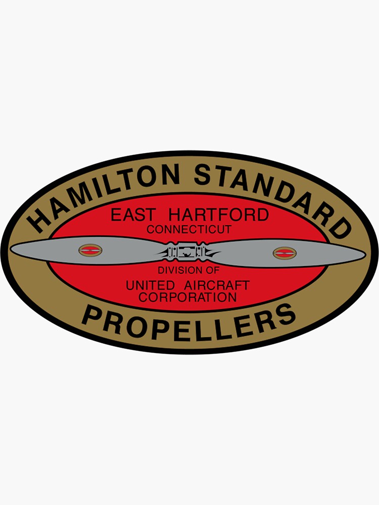 "Hamilton Standard Logo Reproduction Classic T-Shirt" Sticker for Sale ...
