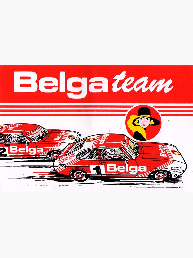 "belga-team" Sticker by OtherGames | Redbubble