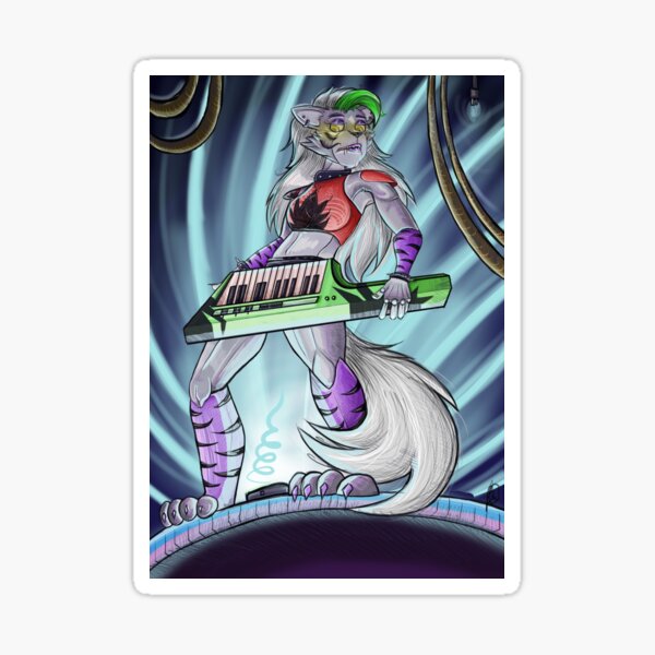 "Roxanne the wolf solo" Sticker for Sale by Basiasiasia | Redbubble