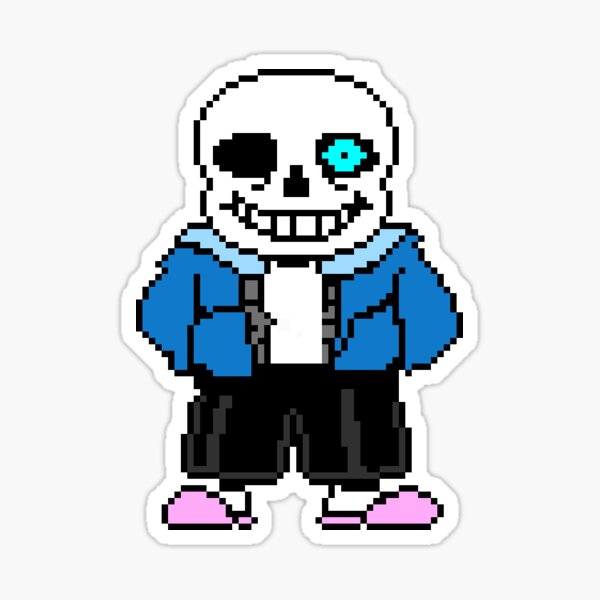 "Sans Undertale" Sticker for Sale by Asriel99 | Redbubble