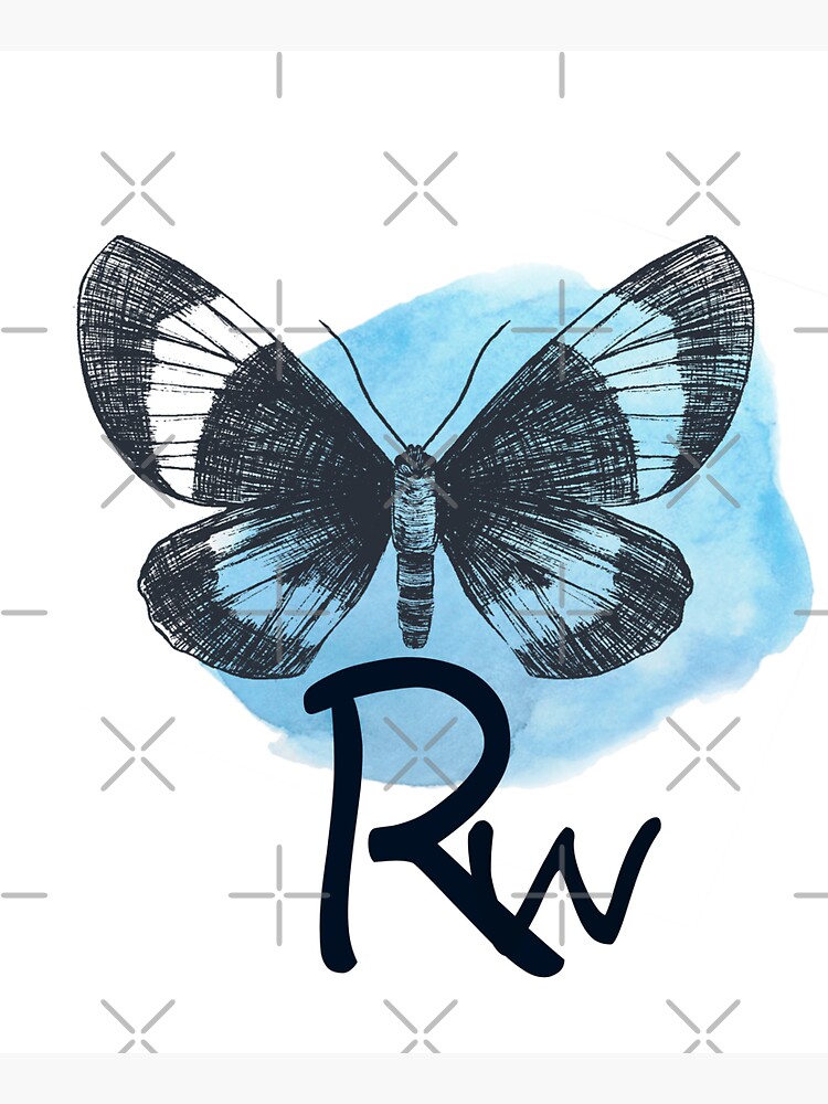 "Rw" Sticker for Sale by enissuoh | Redbubble
