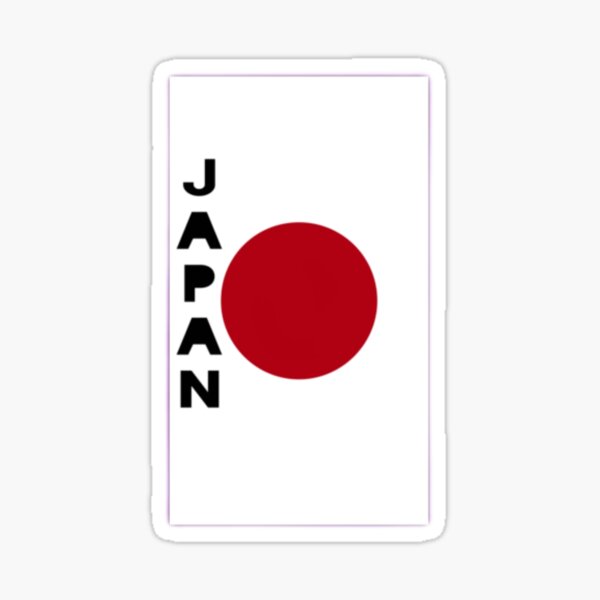 "Japanese flag" Sticker by Historynow23 | Redbubble