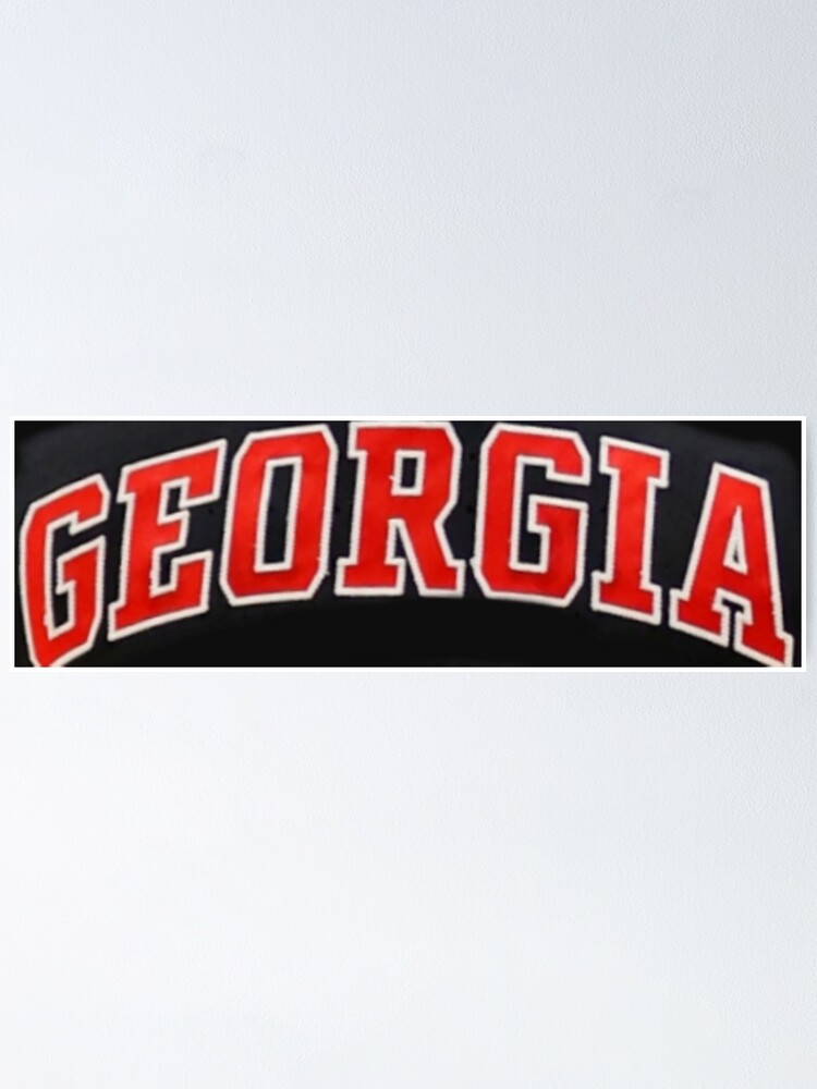 "GEORGIA NBA" Poster for Sale by mtargui2022 | Redbubble