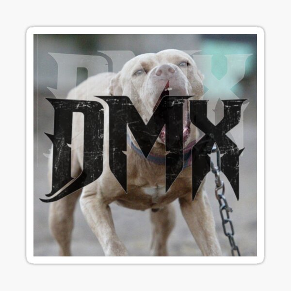"DMX Classic Rap 90s" Sticker by xschimkeshin | Redbubble
