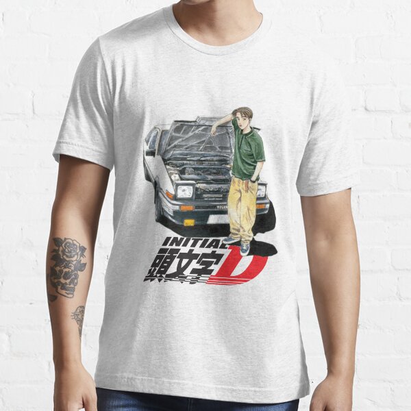 " Initial D 頭文字" T-shirt for Sale by Animeheros | Redbubble | initial d ...