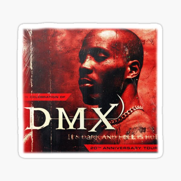 "DMX Classic Rap 90s" Sticker by xschimkeshin | Redbubble